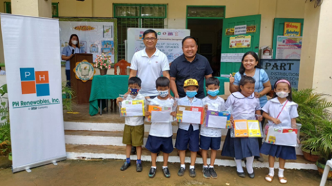 BALIK ESKWELA KITS FOR BARAS PUPILS - Meralco Powergen Corporation